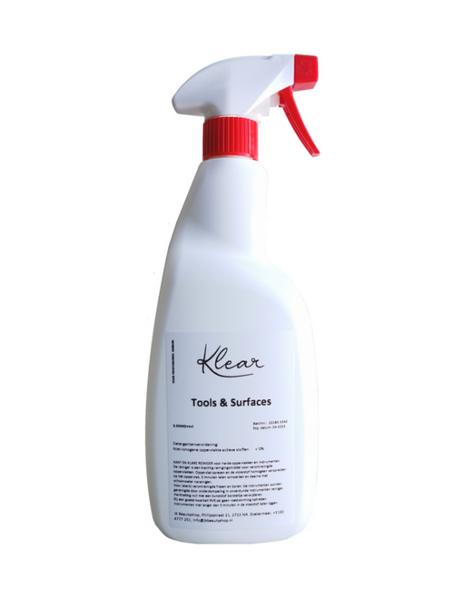 Tools & Surfaces Hygiëne Spray - Klear – The BLOOOM